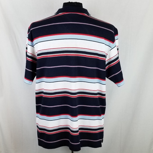 Bugle Boy | Shirts | Bugle Boy Mens L Polo Shirt Red White Blue | Poshmark